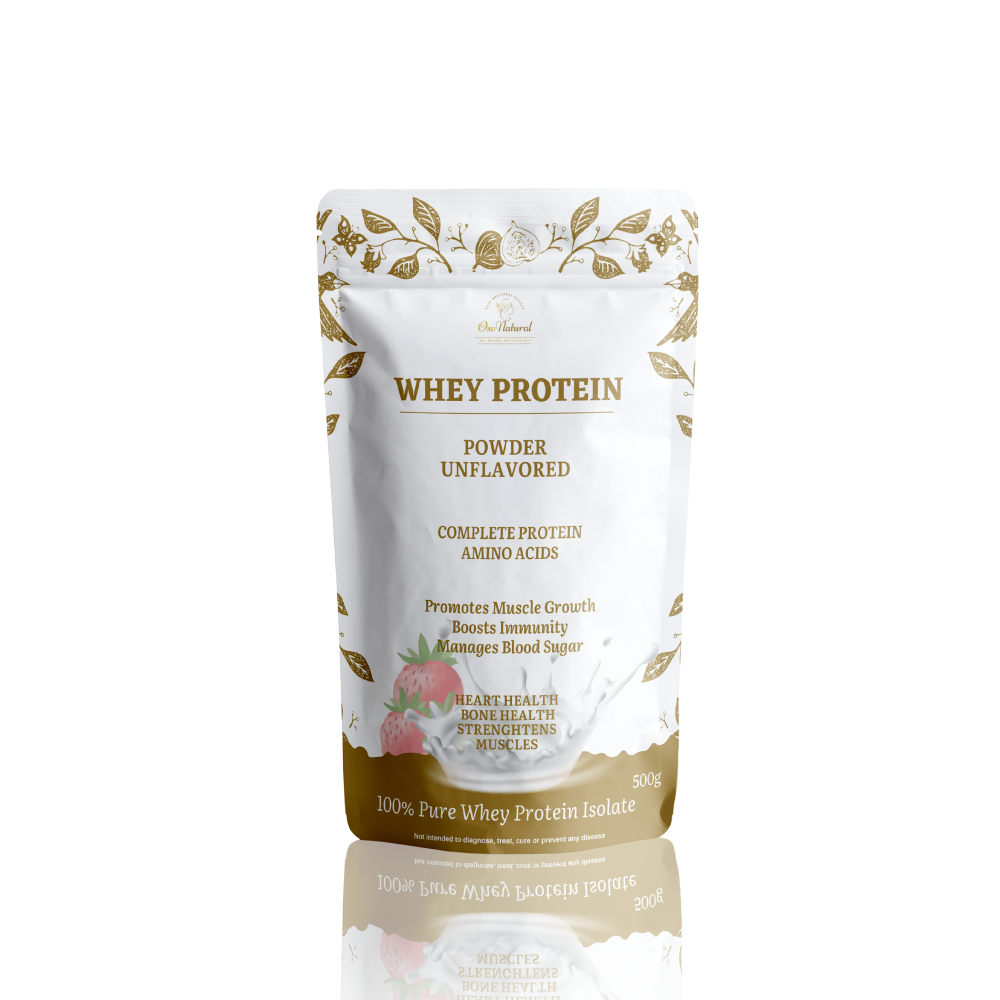 Whey Protein Powder 500g – OsoNatural